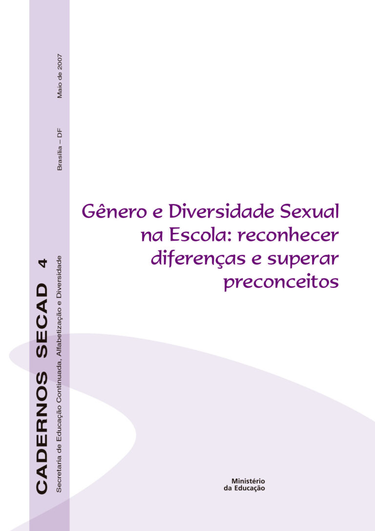 Gênero E Diversidade Sexual Na Escola Reconhecer Diferenças E Superar